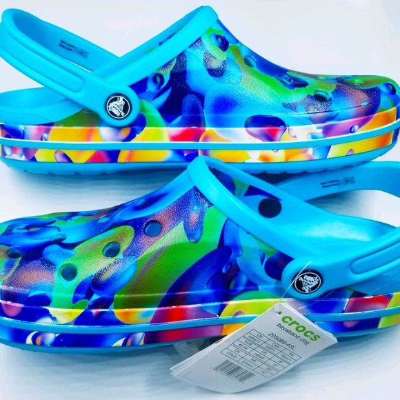 CROCS | Shoes | Crocs Bayaband Clog Professionally Hydro Dipped | Poshmark